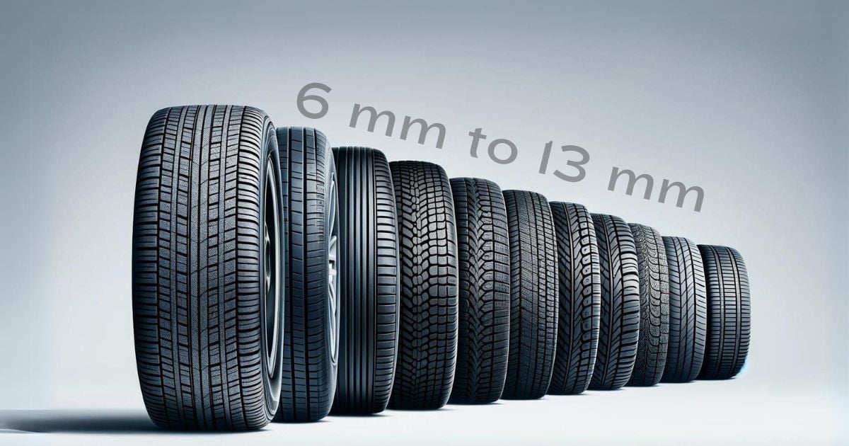 How Thick Is A Tire