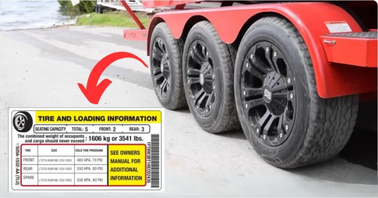 Boat Trailer Tire Pressure - Tiires