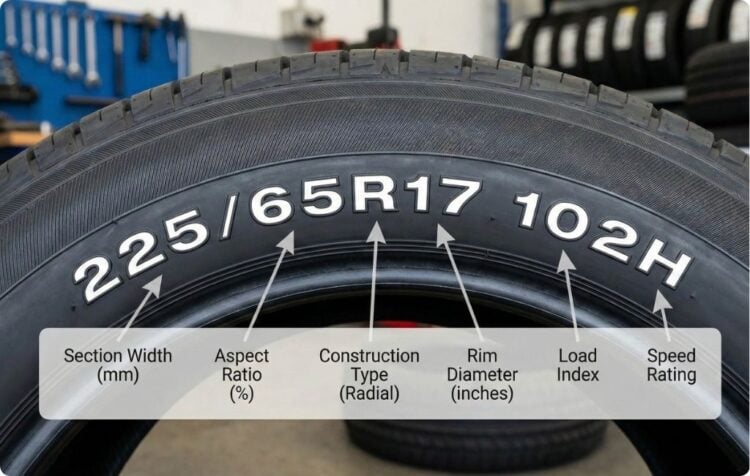 How to Read Tire Size (Simple Step-by-Step Guide for Beginners)